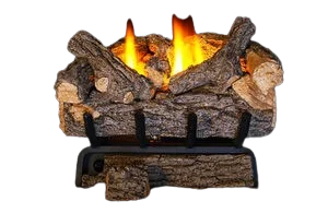 Real Fyre Vent-Free Gas Logs | No Chimney Fireplace Logs
