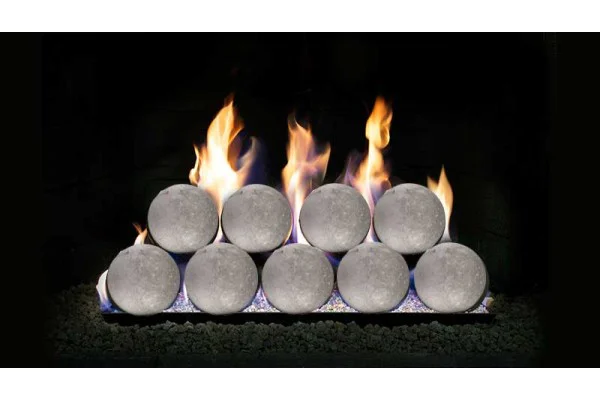 Real Fyre 5-inch Graystone Fyre Spheres | Real Fyre Store